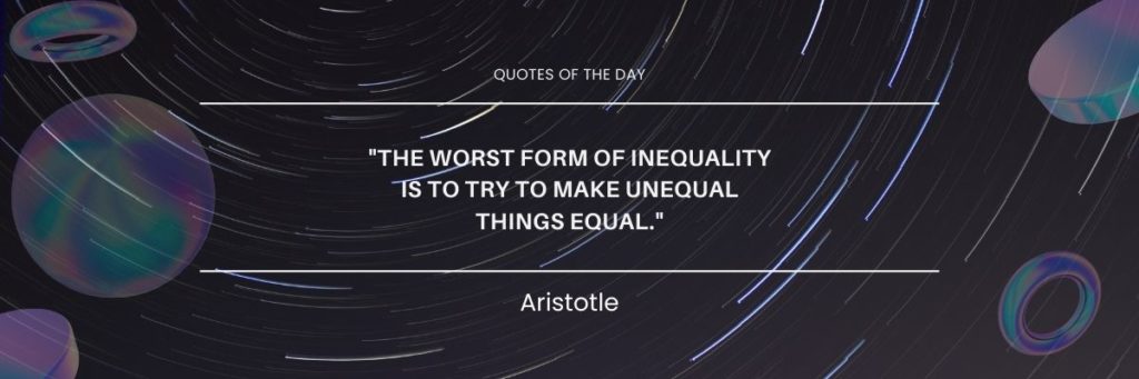 Aristotle’s View on Inequality: The Fallacy of Equalizing Unequal ...
