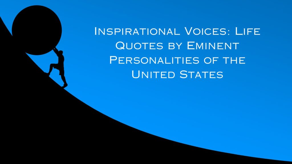 US Icons: Life Quotes by Inspiring Voices » Easy learning